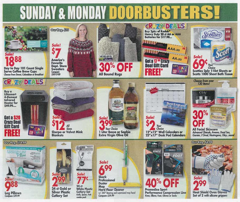 Ocean State Job Lot Black Friday Ad Sale 2023