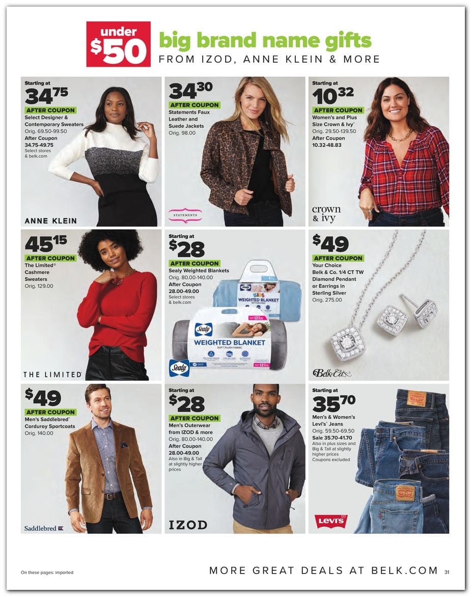 Belk Black Friday Sale Ad 2021