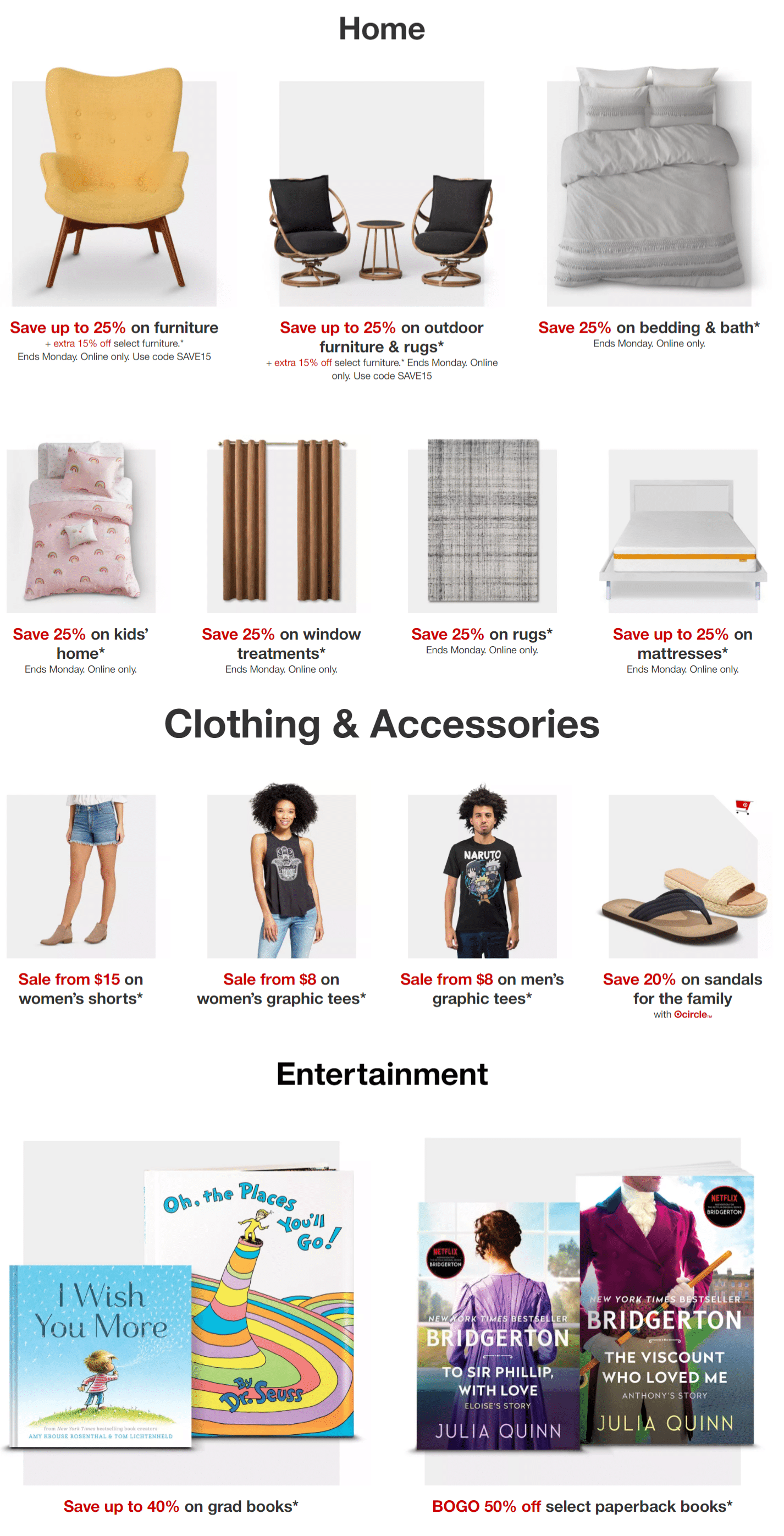 Target Memorial Day Sale 2022