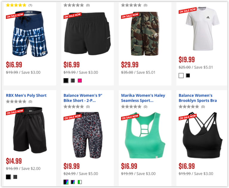 Where to Find Deals on Sporting Apparel