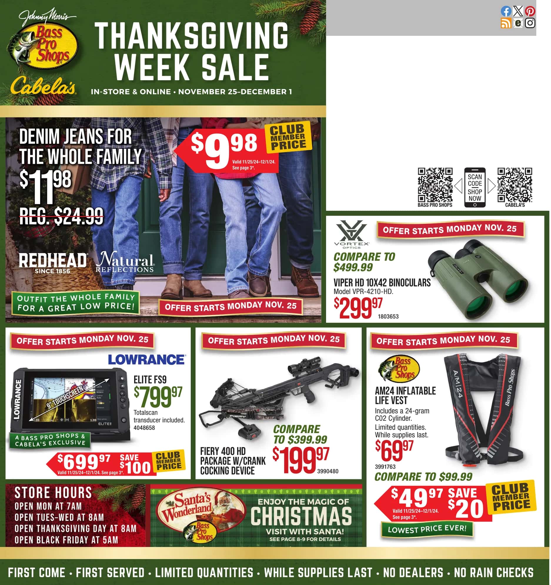 Bass Pro Shops Black Friday Ad Sale 2025