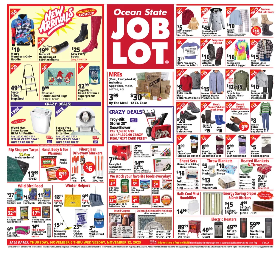 Ocean State Job Lot Weekly Ad