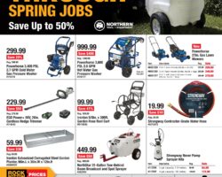 Northern Tool Sale Ad