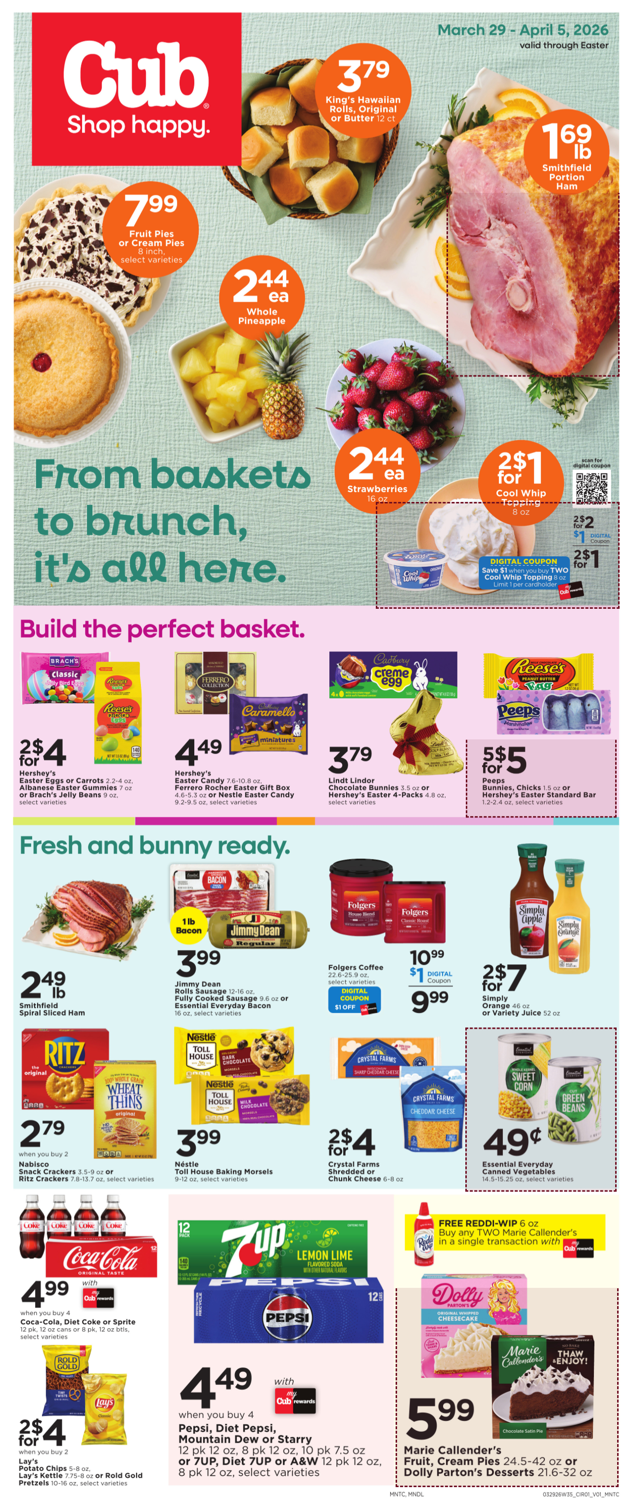 Cub Foods Ad Specials March 29 – April 5, 2026