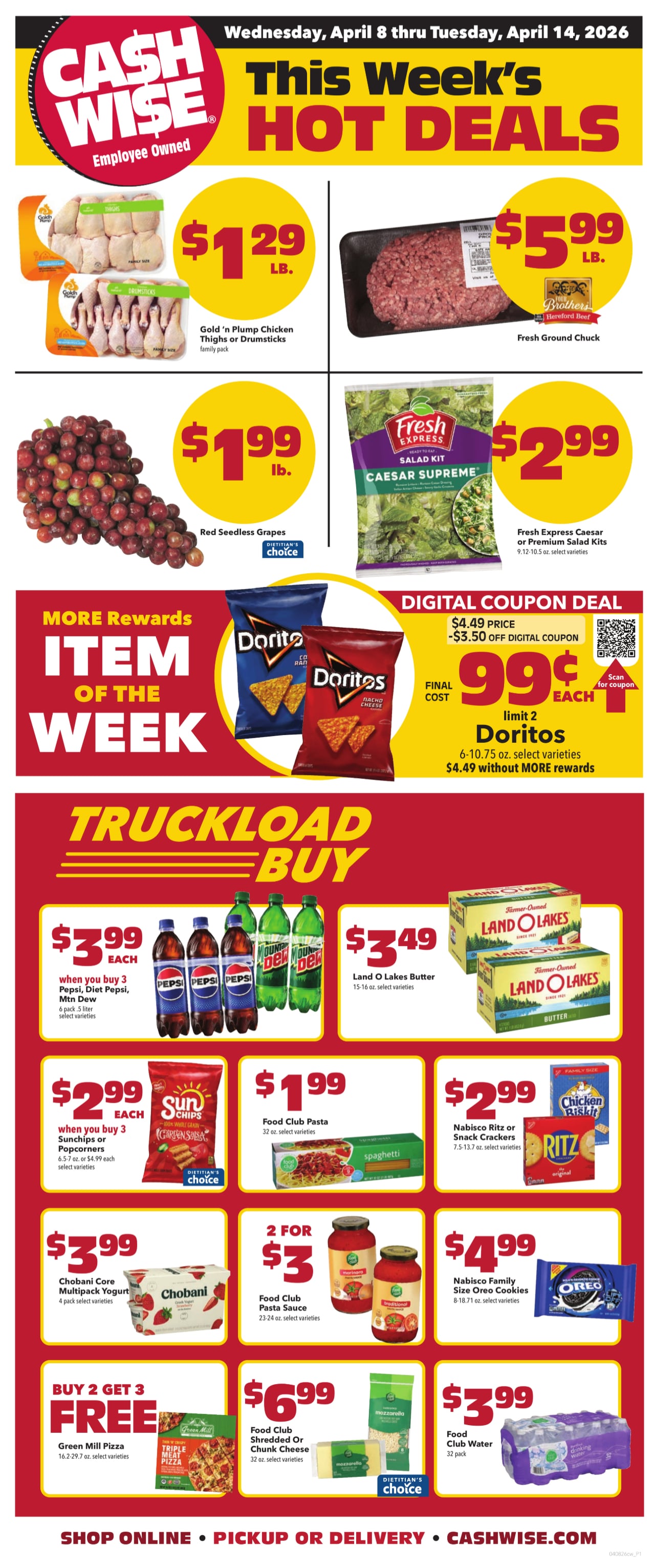 Cashwise Weekly Ad April 8 - April 14, 2026