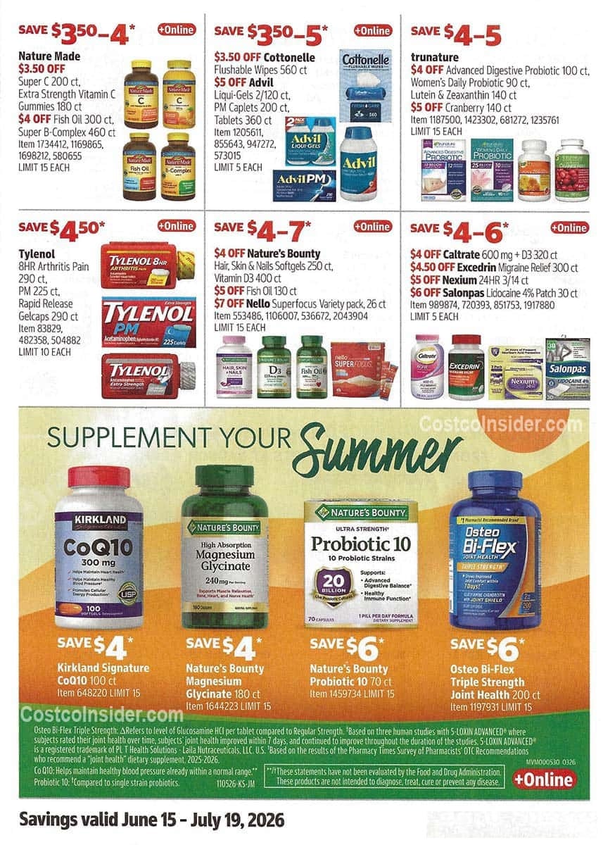 Costco Ad Sale June 15 - July 19, 2026