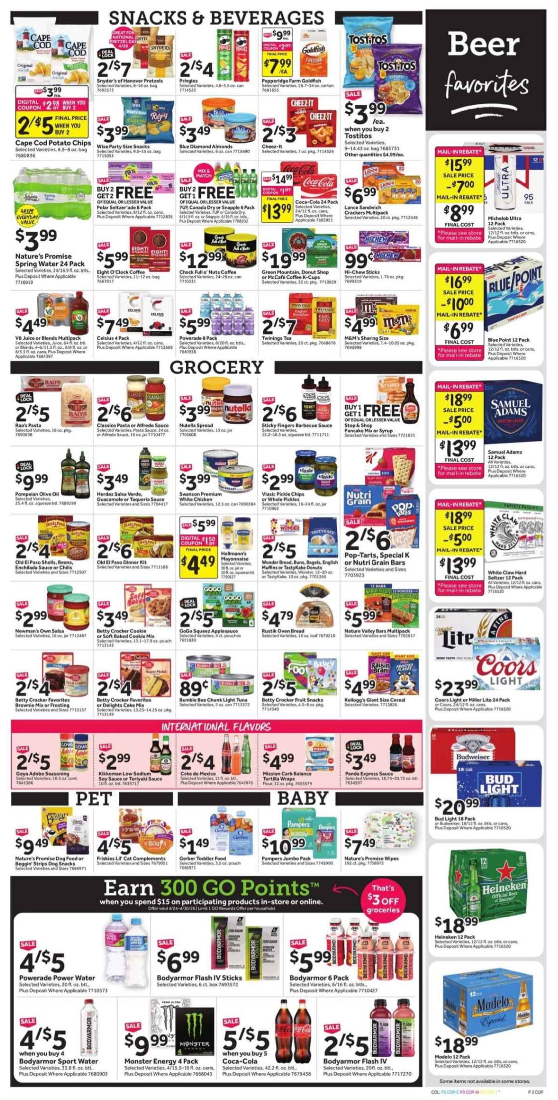 Stop and Shop Circular Preview April 24 - April 30, 2026