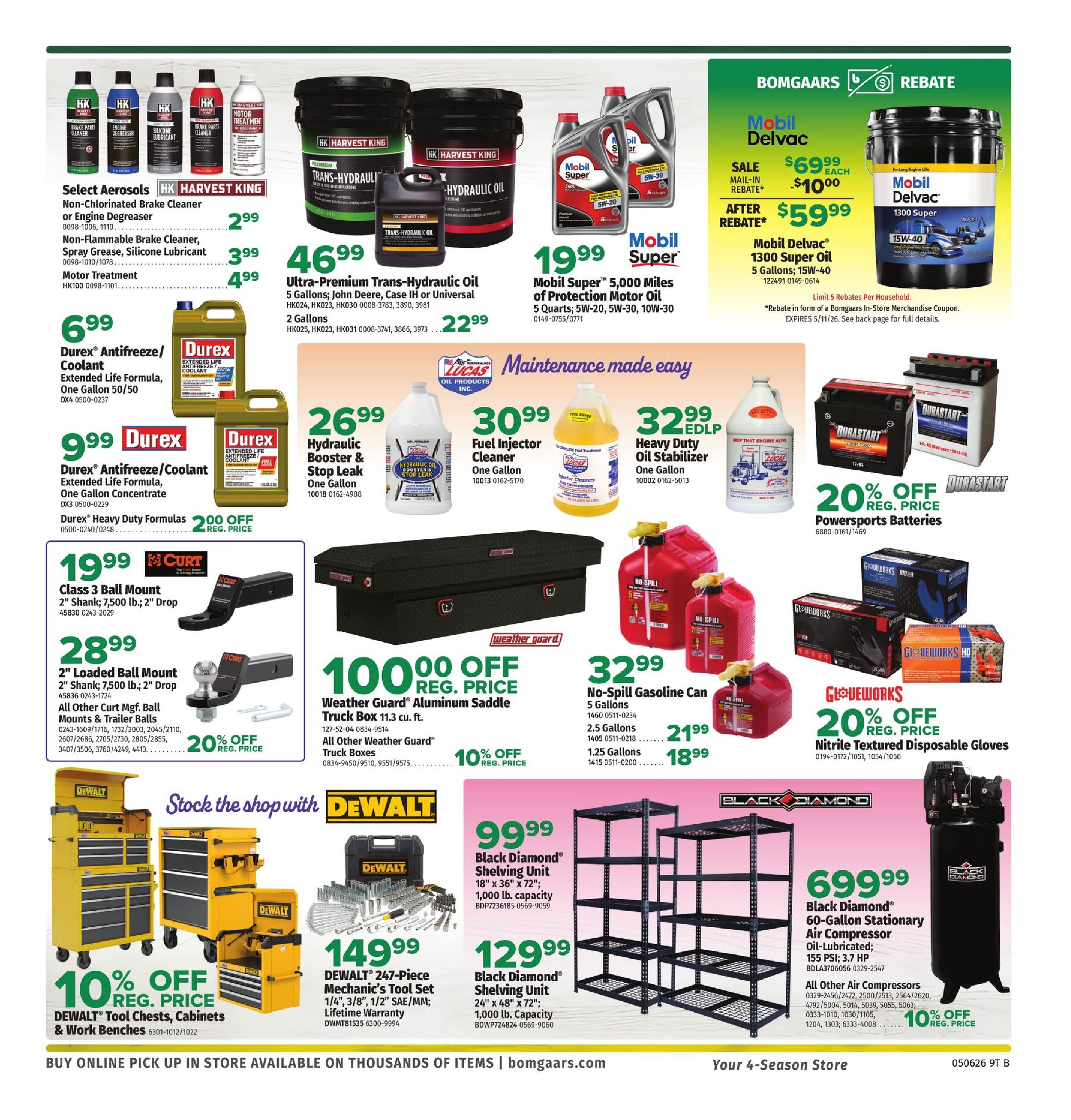 Bomgaars Weekly Flyer May 6 – May 11, 2026