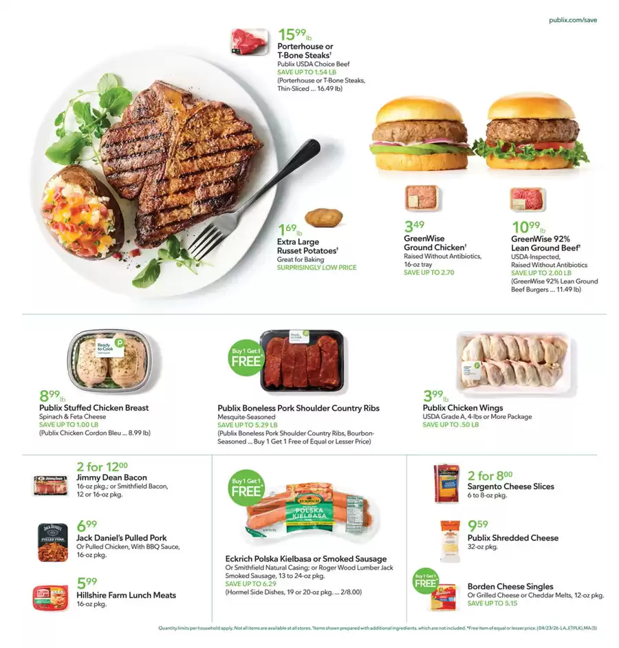 Publix Ad for this week April 23 - April 29, 2026