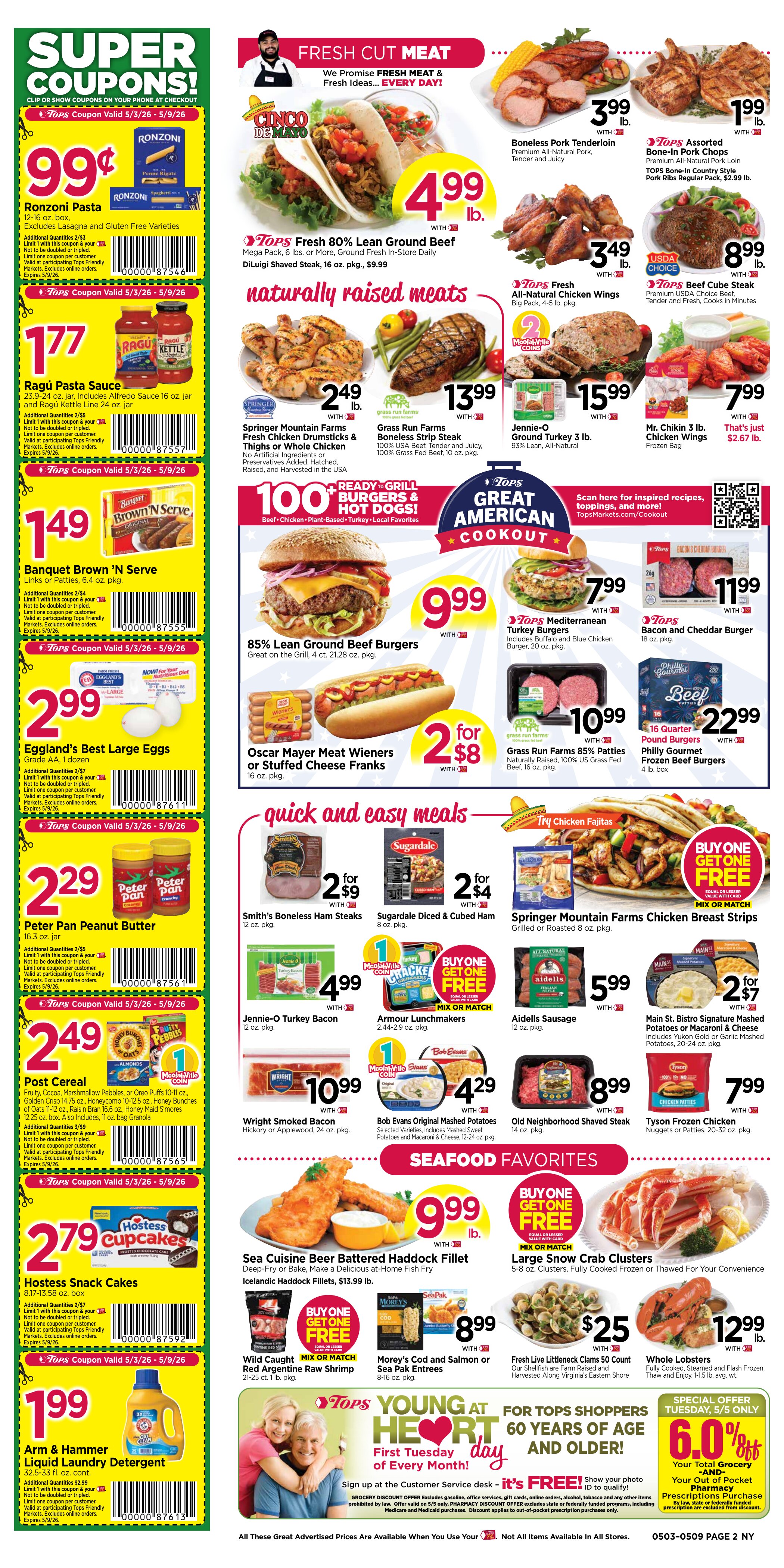 Tops Flyer Preview May 3 - May 9, 2026