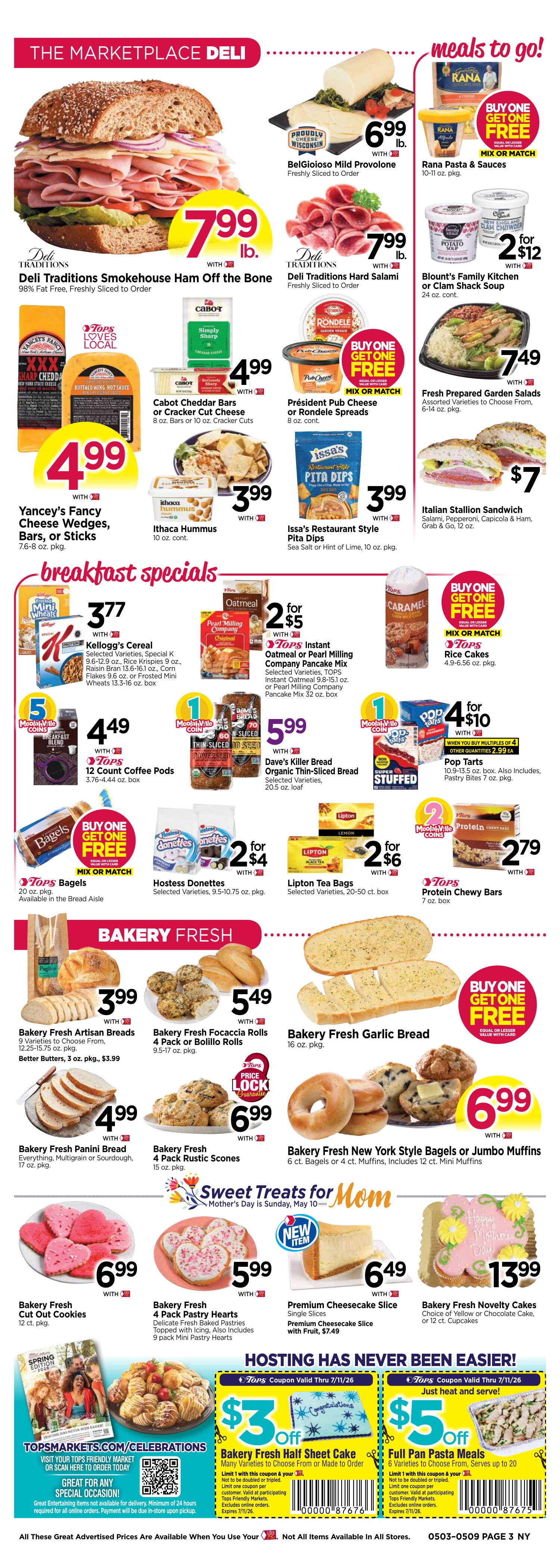 Tops Flyer Preview May 3 - May 9, 2026