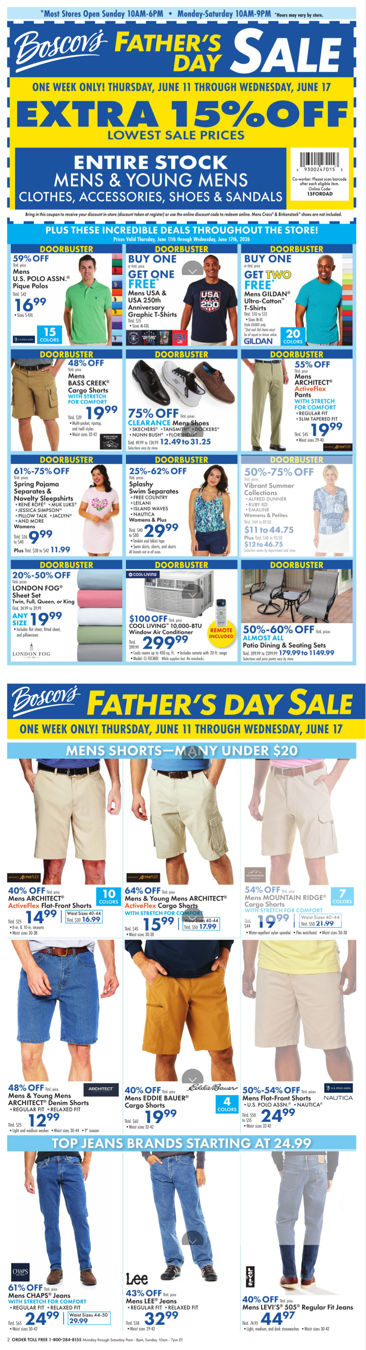 Boscov's Weekly Ad June 11 - June 17, 2026
