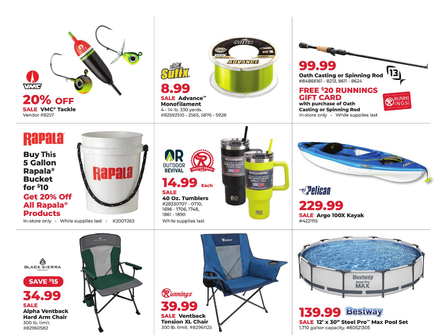 Runnings Weekly Flyer June 11 – June 21, 2026. Happy Father's Day!