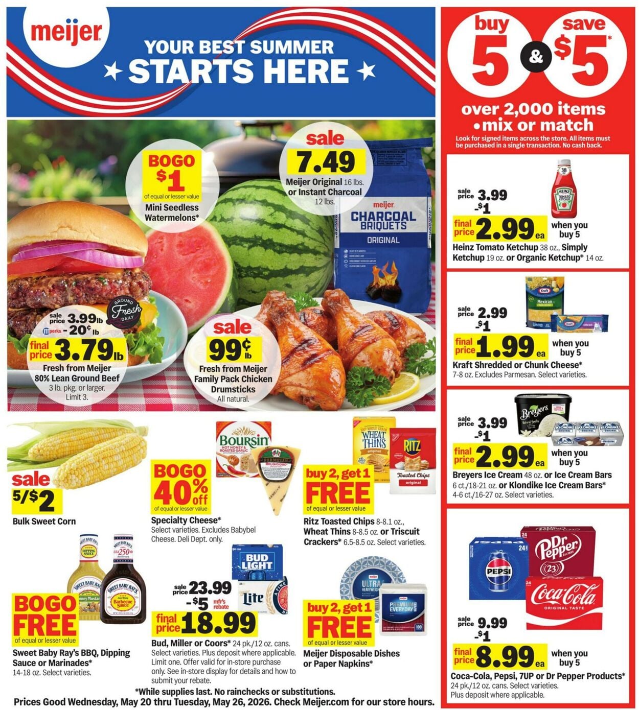 Meijer Weekly Ad preview May 20 - May 26, 2026