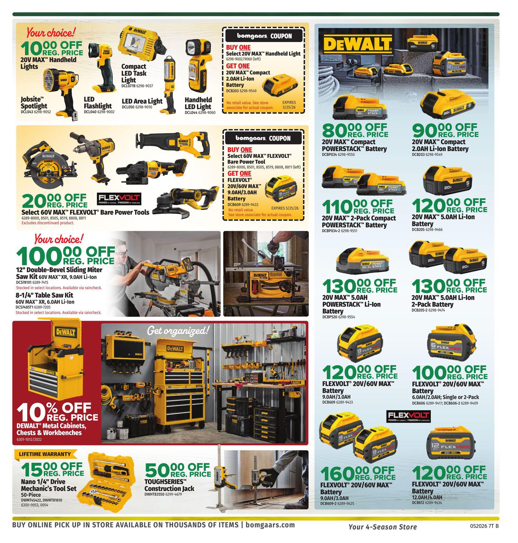 Bomgaars Weekly Flyer May 20 – May 25, 2026