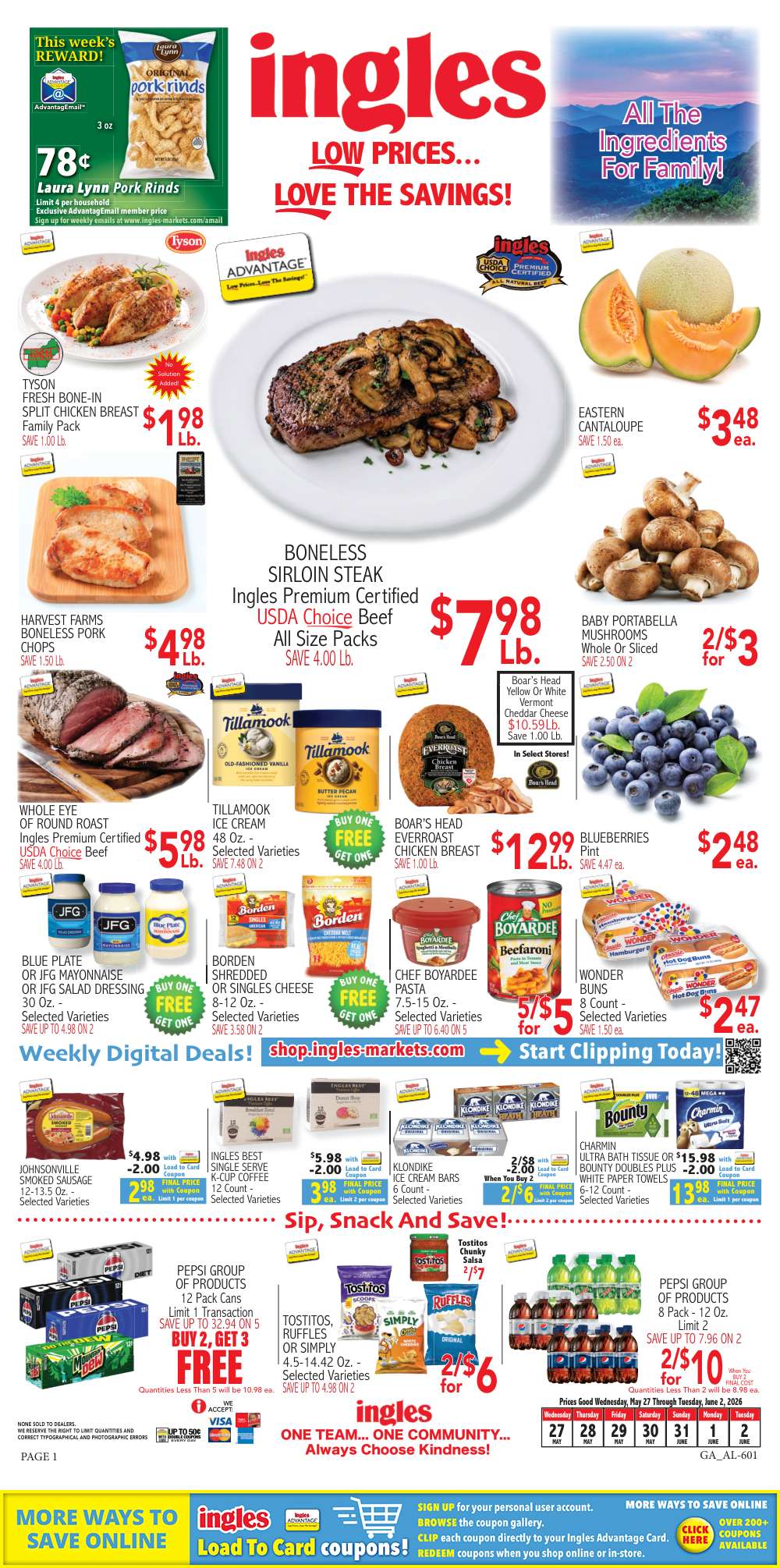 Ingles Weekly Ad May 27 – June 2, 2026